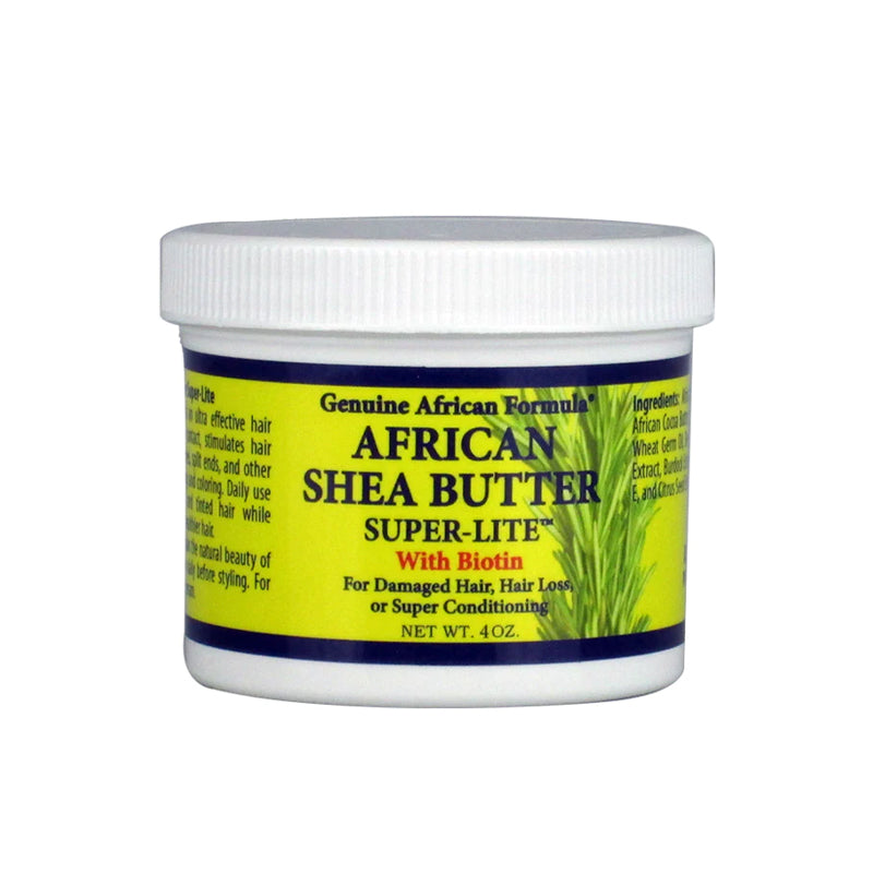 African Shea Butter - Super-Lite 4oz– Genuineafricanformula